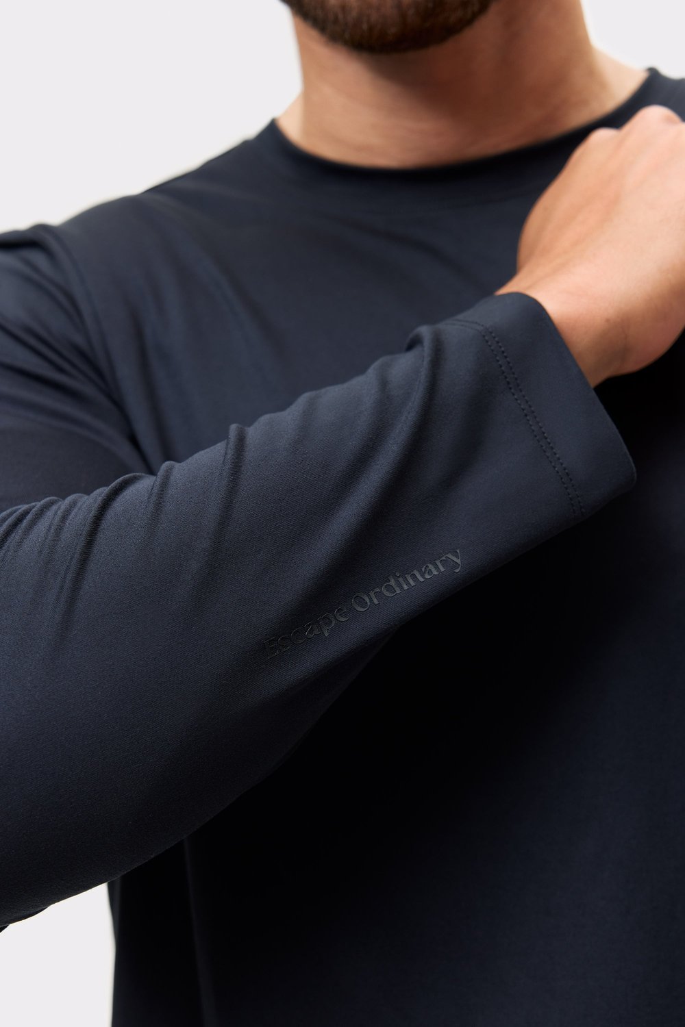Training Long Sleeve Black I Quick-Drying I STRONGER