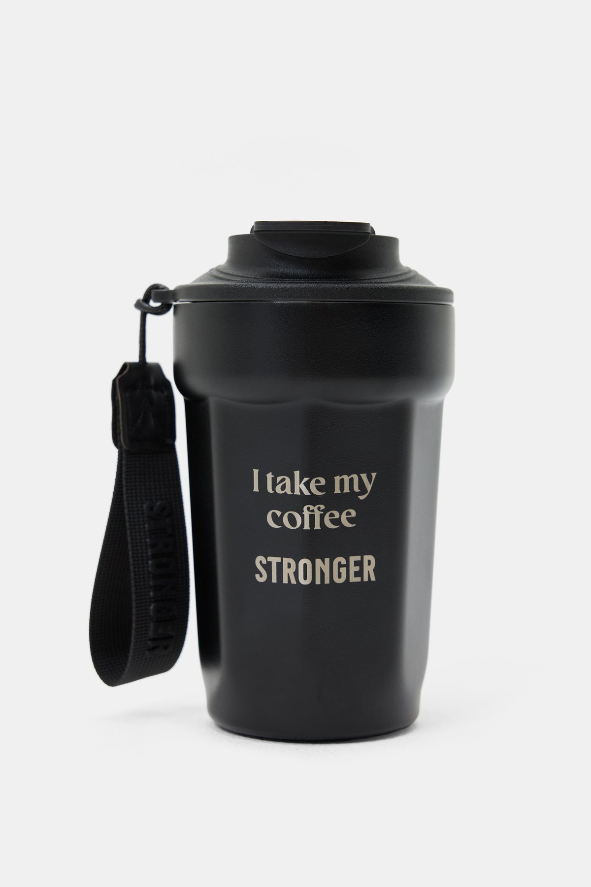 Coffee Thermos Black I BPA-free and food-safe I STRONGER